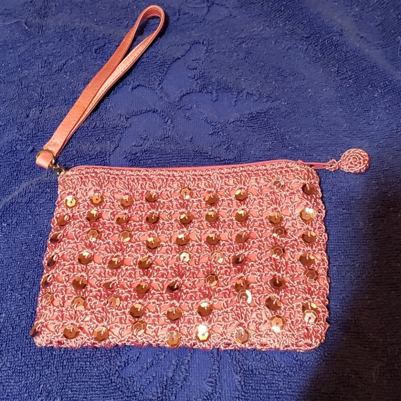 Bags | Small Bling Purse Or Makeup Bag | Poshmark